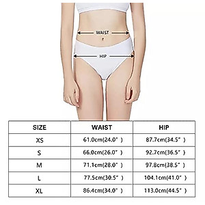 Cumagical Golden Retriever Women's Sexy Underwear Animal Retro Pattern Fashion Bikini Briefs