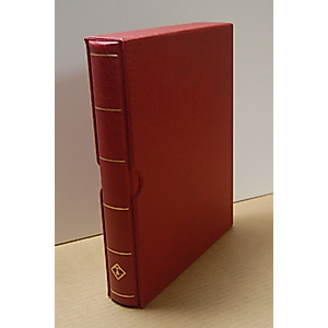 Lighthouse Vario-F Sheet Binder and Slipcase in Red