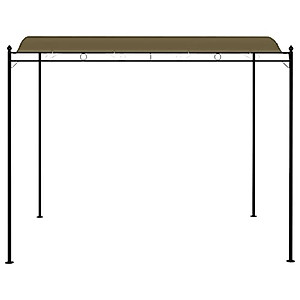 vidaXL Gazebo Outdoor Garden Sunshade Awning Party Tent Cream White/Anthracite