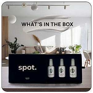 spot. Touch Up-Paint, Matte Finish, for Cabinets, Walls, Windows, Doors, and Furniture, 3 Color Kit Matches 90% of Surfaces, White 3 Pack