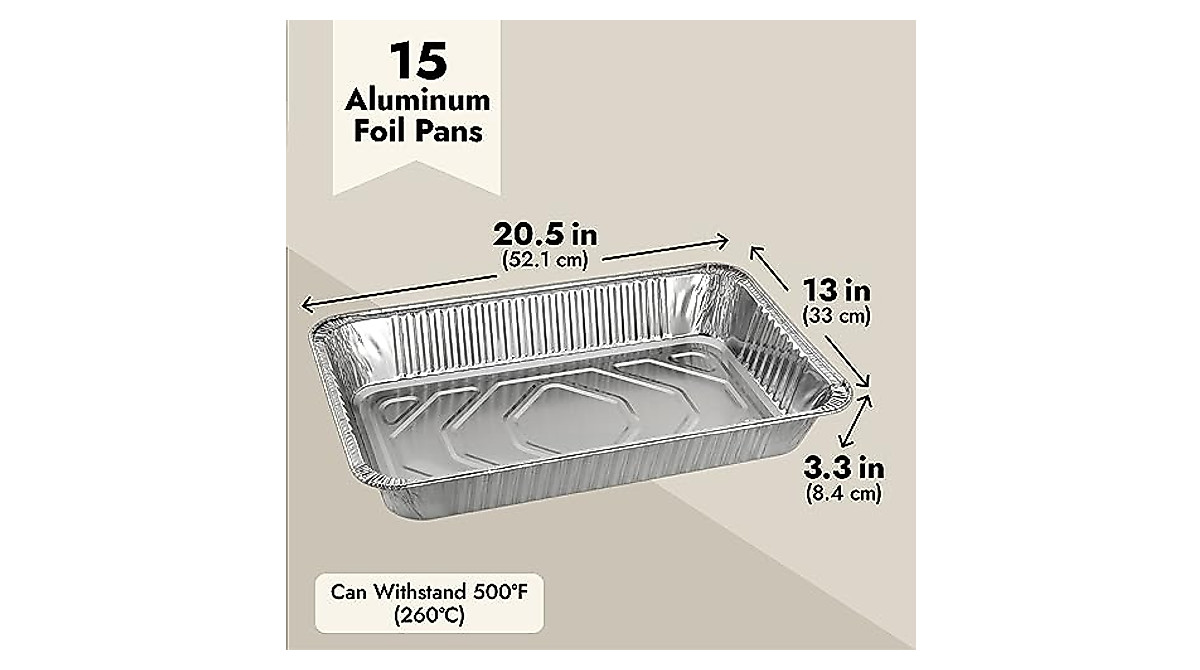 Juvale Aluminum Foil Pans - Perfect for Catering & BBQ