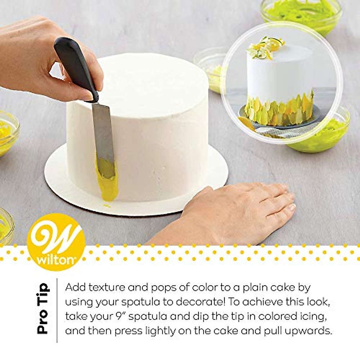 Wilton Cake Decorating Icing Spatula Set, 3-Piece