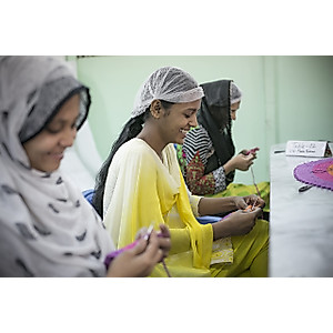 Pebble Fair Trade Handmade Crochet Cotton Farm Animal - Cow Rattle, 12-inch Length