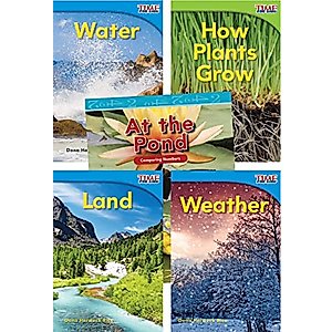 Teacher Created Materials - Classroom Library Collections: Earth's Ecosystems - 5 Book Set - Grades Prek-K - Guided Reading Level A - E