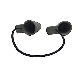 2 PAIRS MARINE BOAT CANOE GREY SCUPPER PLUGS STOPPERS TPR SIT-ON-TOP KAYAK HOLES