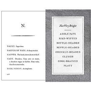A Pocket Dictionary of the Vulgar Tongue: (Funny Book of Vintage British Swear Words, 18th Century English Curse Words and Slang)
