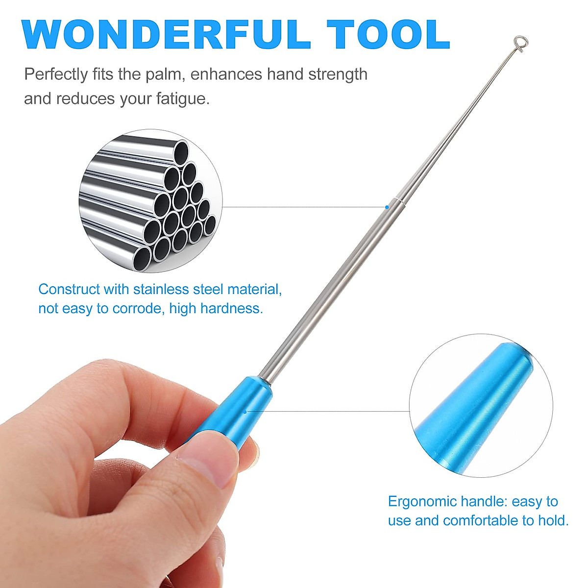 2pcs Decoupler Fishing Hooks Extractor Magnetic Fish Hook Remover Hook Remove Fishing Tool Fishing Disgorger Tool Fishing Device Hook Removing Device Fishing Accessories