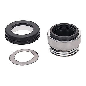Othmro 2Pcs Internal Diameter 14mm Alloy Plastic Mechanical Shaft Seal Replacement 301-14 Shaft Seal for Pump Shaft Water Pumps Shaft Mechanical Sealing for Swimming Pools Spa Pumps