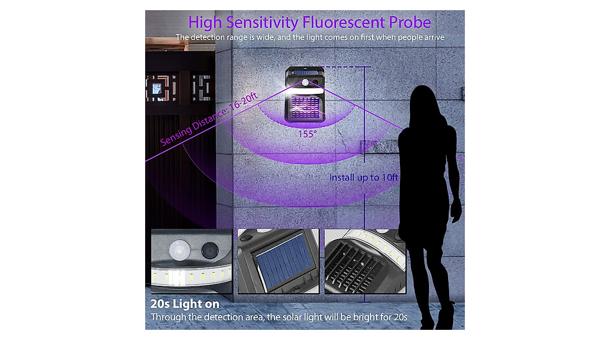 Solar Mosquito Zapper Outdoor, Bug Zapper Outdoor Electric, Insect Fly ...