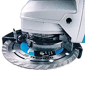 Makita 2 Pack - 4.5” Turbo Diamond Blades For Grinders & Circular Saws - Ultra-Fast Cutting For Concrete, Masonry & Brick - 5/8”, 20mm & 7/8” Arbors