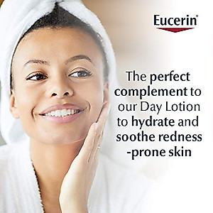 Eucerin Redness Relief Night Creme - Gently Hydrates To Reduce Redness-Prone Skin At Night - 1.7 oz Jar