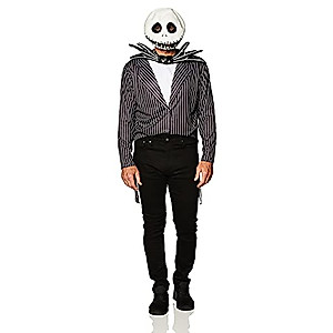Jack Skellington Adult Halloween Costume, XL