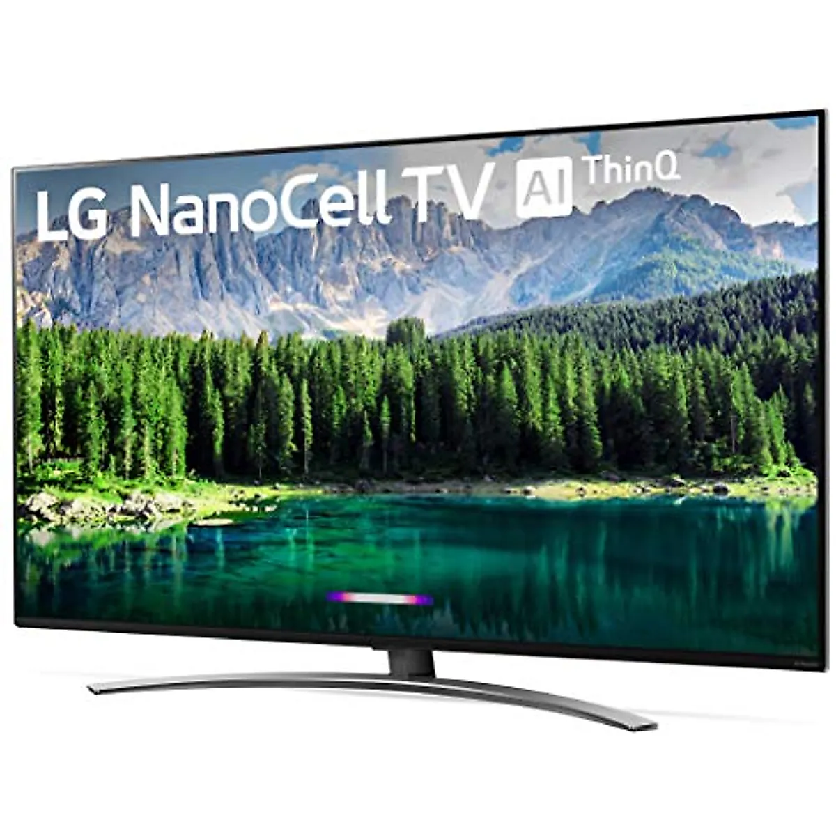 LG 55SM8600PUA Nano 8 Series 55" 4K Ultra HD Smart LED NanoCell TV (2019), Black