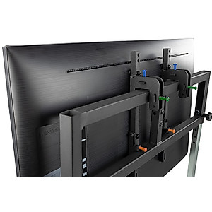 SimFab Single TV Floor Stand for Racing and Flight Simulators Model HD | TV Set Mount Bracket Style 40, 42, 47, 49, 55, 65 TVs (Single TV Stand, Heavy Duty Mount Bracket)