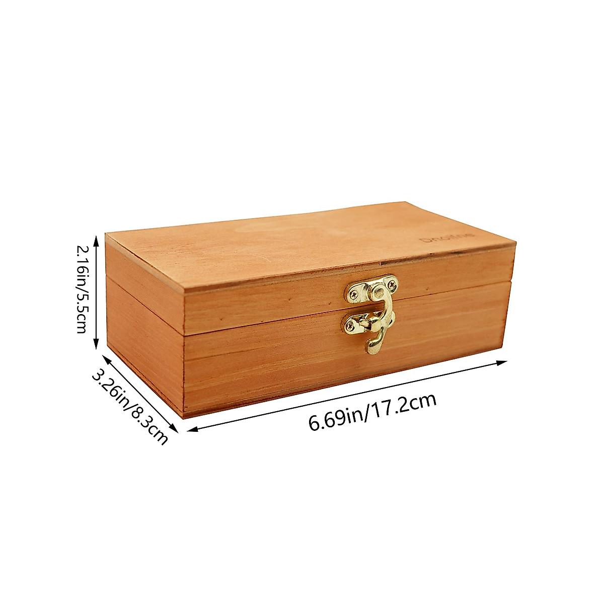 Wooden Lockable Currency Tray, Single Row Currency Tray, Cash Organizer Money Storage Box, Money Organizer for Cash (Bronze)