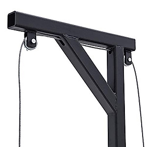 Kill Shot Deer-Hoist-Swivel Deluxe Hitch-Mounted Deer Hoist with Swivel & Gambrel - 500 lb. Capacity