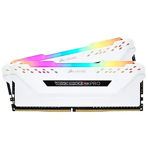 Corsair Vengeance RGB Pro 16GB (2x8GB) DDR4 3600 (PC4-28800) C18 Desktop memory – White
