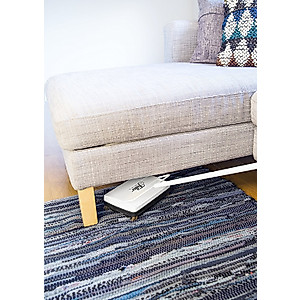 Fuller Brush 17028 Electrostatic Carpet & Floor Sweeper - 9" Cleaning Path - Lightweight - Ideal for Crumby Messes - Works On Carpets & Hard Floor Surfaces - Bright White