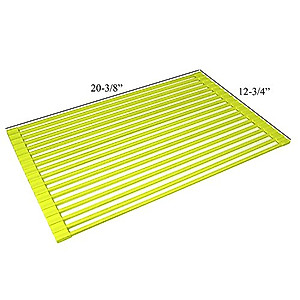 CozyBlock 42 in. x 19 in. x 10 in. 16-Gauge Stainless Steel Undermount 60/40 Offset Double Bowl Kitchen Sink with Bottom Grid, Silicon Dishrack, Pot Mat and Strainer