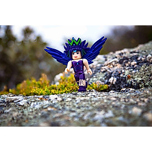 Roblox Celebrity Collection - Design It: Teiyia + Skating Rink Two Figure Bundle [Includes 2 Exclusive Virtual Items]