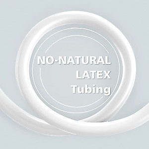 FriCARE Cardiology Stethoscope Single Head Agate (White Chestpiece, White Tube)