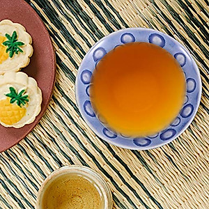 BESTonZON Coffee Ml Espresso Cocoa Drinks Home Dipping Sake Shop Spirits Japanese Cups Peacock Gongfu Retro Teaware Dish Liquor Water Tumbler Zhan Portable Drink Wine Bowl Drinking