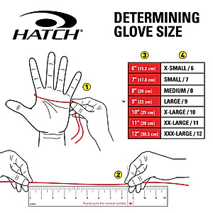 HATCH Cotton Parade Duty Glove with Snap Back, White, Large