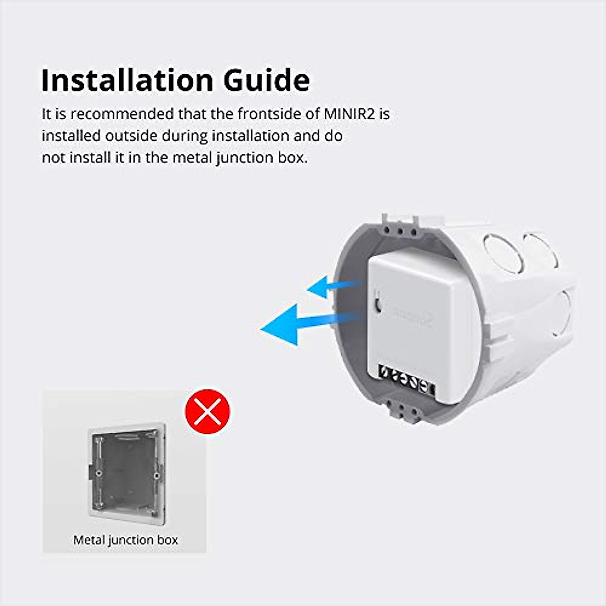 SONOFF Mini R2 10A Smart WiFi Wireless Light Switch, Universal DIY Module for Smart Home Automation Solution, Works with Alexa & Google Home Assistant, Compatible with IFTTT, No Hub Required (5-Pack)