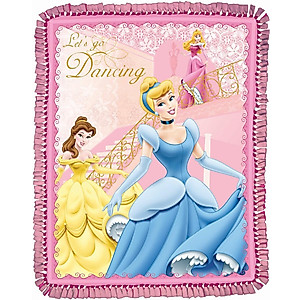 Springs Creative Products Princess Pretty as a Picture No-Sew Fleece Throw Kit
