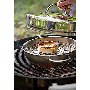 Demeyere Resto 4-pc Stainless Steel Stovetop Smoker Set