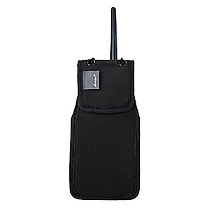 LUITON Universal Radio Case Two Way Radio Holder Universal Pouch for Walkie Talkies Nylon Holster Accessories for MOTOROLA MT500, MT1000, MTS2000 and Similar Models (1 PACK)
