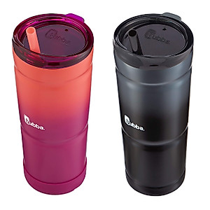 Bubba Brands 2149490 Tumbler, 24 Ounce (Pack of 2), Pink Sorbet & Licorice