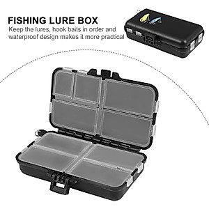BESPORTBLE 3pcs Box Bait Storage Box Jewelry Tools Jewelry Holder Stand Earring Holder Stand Black Stand Bait Case Fishing Baits Fishing Lures Lure Boxes PVC Popsicle Box Detachable