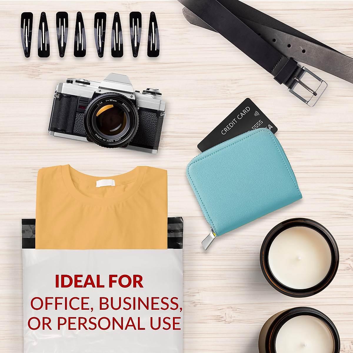 Reli. Poly Mailers 6x9 | 1000 Pcs Bulk | Small Mailing Envelopes/Shipping Bags | White Packaging Bags for Shipping | Non-Padded Poly Mailers | Self Sealing Mailing Bags for Small Items, Bulk (White)