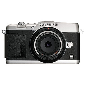 OLYMPUS Micro Four Thirds PEN E-P5 Silver E-P5 BODY SLV - International Version (No Warranty)