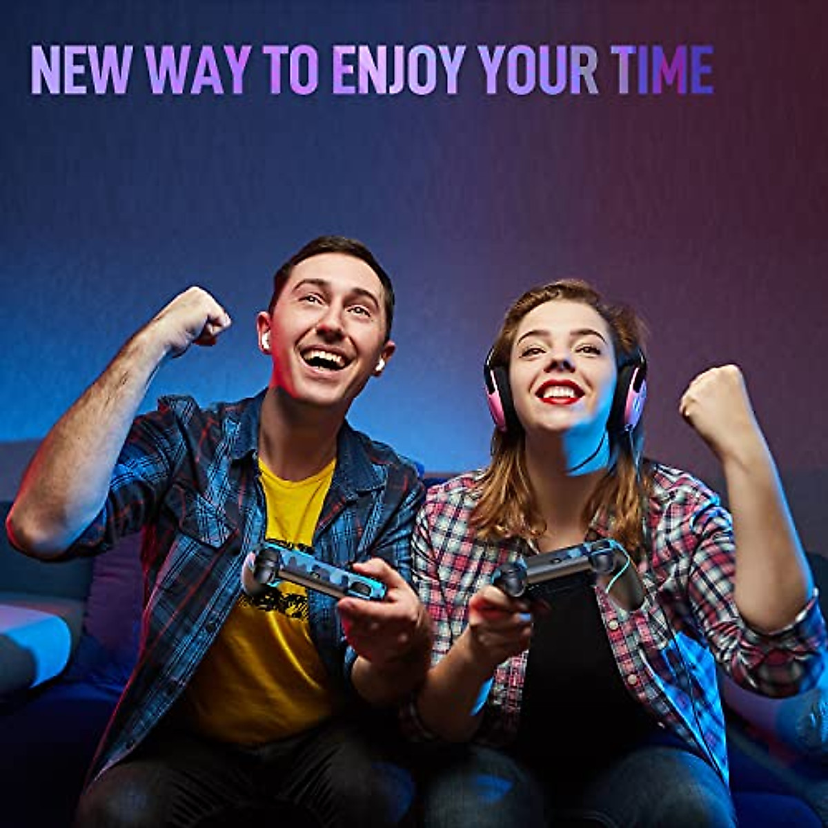 JORREP Wireless Controller for PS4, Remote Controller Compatible with PS-4/Slim/Pro, Wireless Gams Controller with Dual Vibration, 6-Axis Motion, Audio Function, Mini LED Indicator