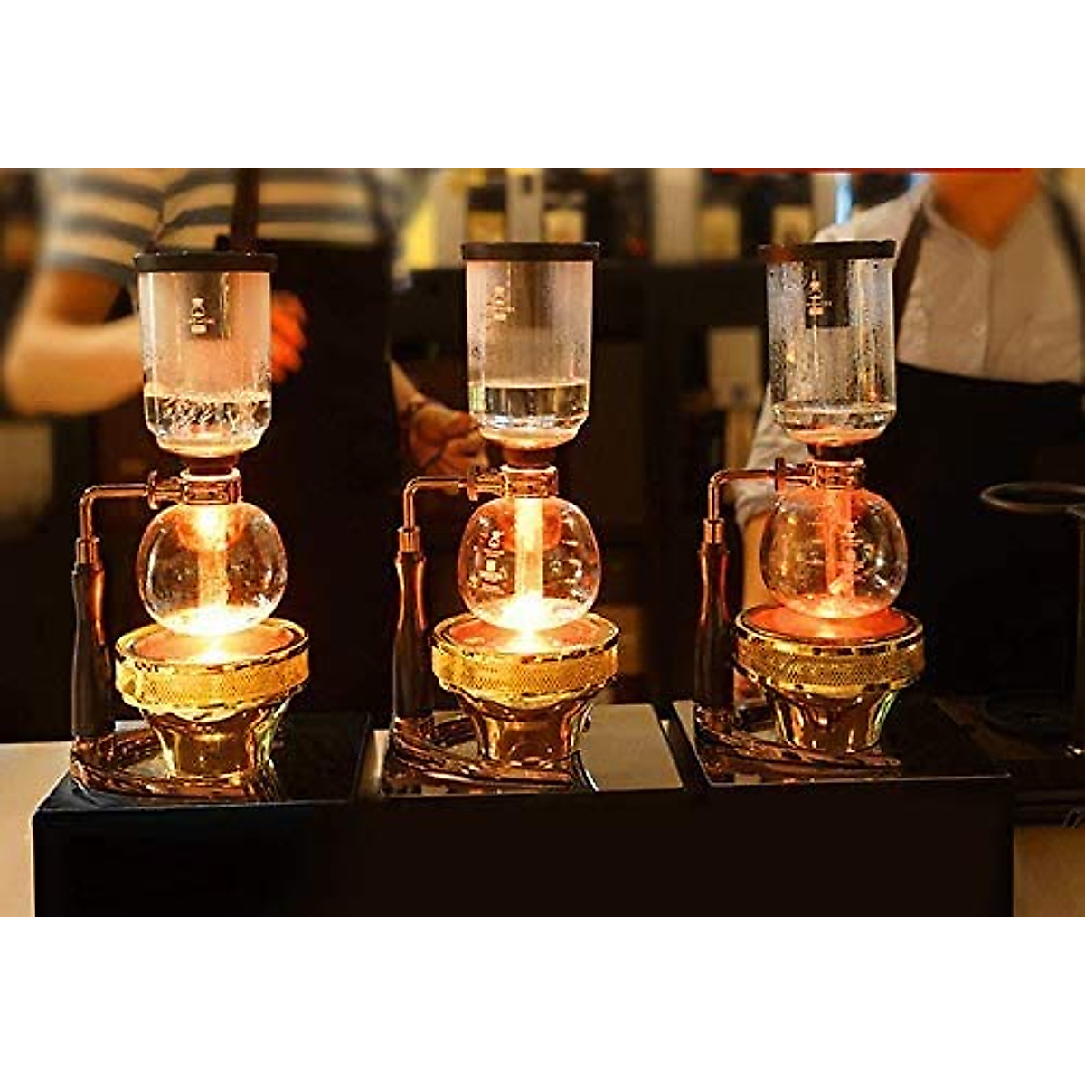 YUCHENGTECH Halogen Beam Heater Burner Smart Siphon Beam Heater for Hario Yama Syphon Coffee Maker (Upgrade 110-120V) (110V)