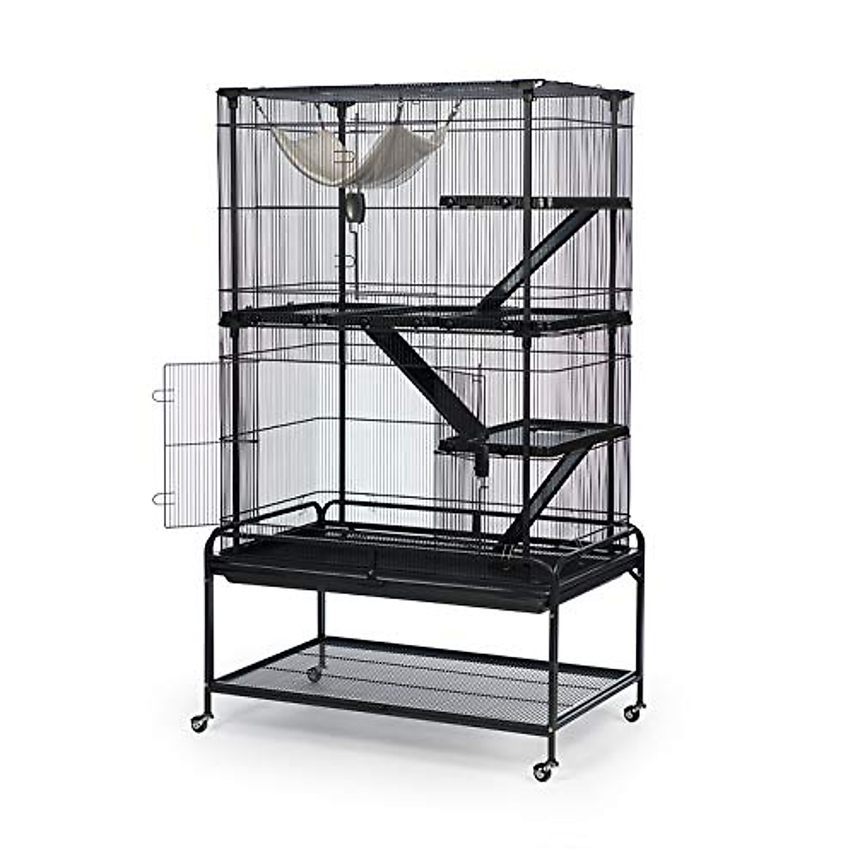 Prevue Pet Products Deluxe Critter Cage 484B, Black