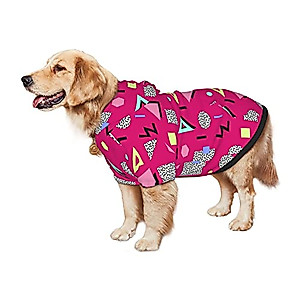 Retro Vintage 80s or 90s Pet Wear Hoodies Pet Dog Clothes Puppy Hoodies Dog Hoodies Costumes Pet Sweater M