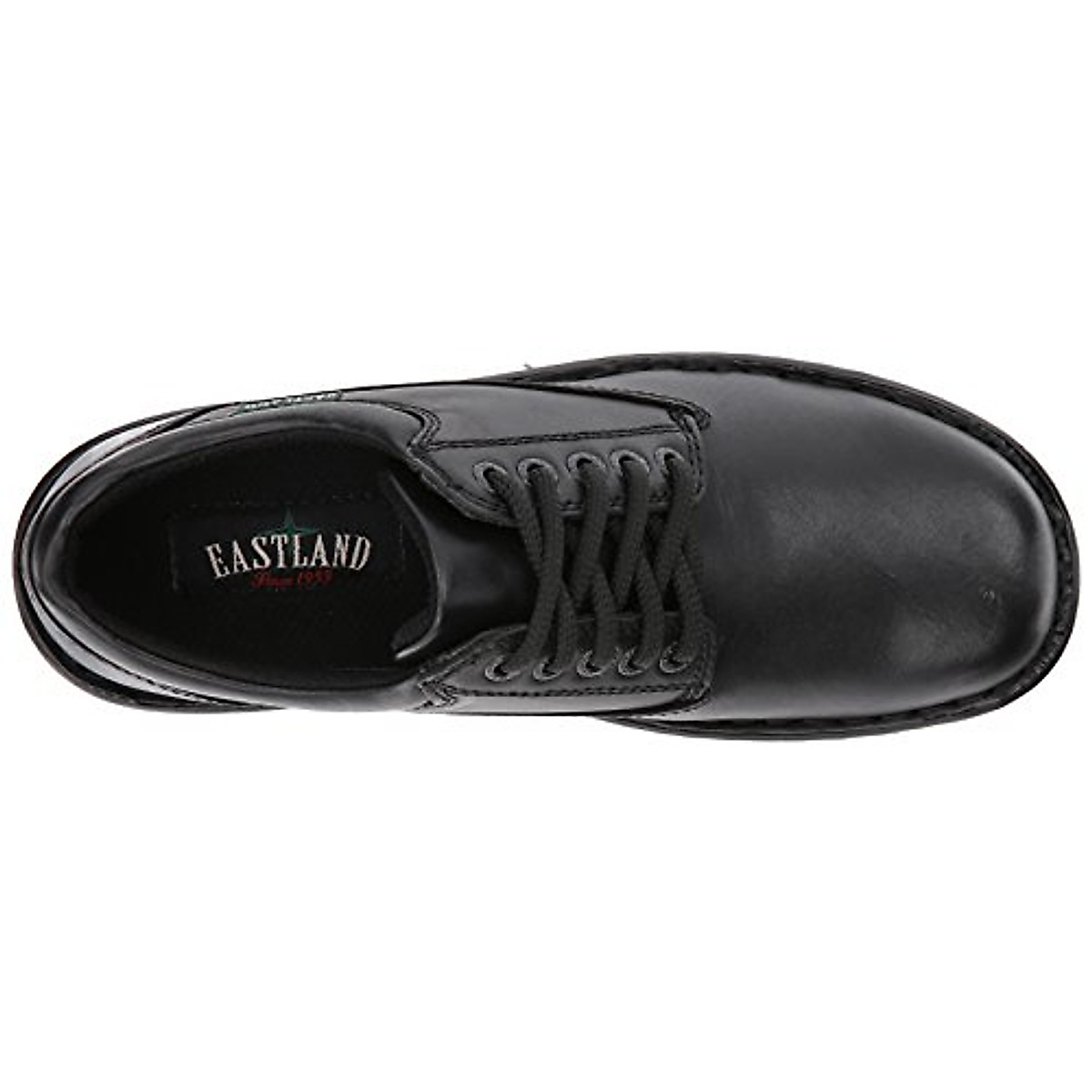 Eastland womens Plainview oxfords shoes, Black, 7.5 US
