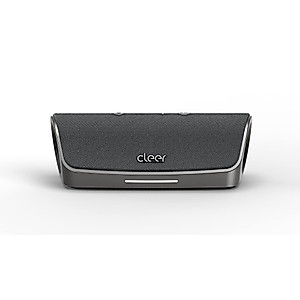 Cleer Scene Portable Bluetooth Speaker,IPX7 Waterproof,Powerful Sound and Deep Bass,Built-in Echo and Noise Canceling Microphone,12 Hours Battery,for Office,Home,Outdoors and Travel-Grey