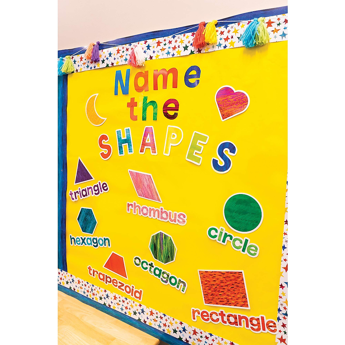 Carson Dellosa The World of Eric Carle Sparkling Stars Borders (108064)