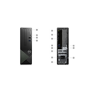 Dell Vostro 3000 3710 SFF Small Form Factor Desktop (2022) | Core i7-512GB SSD - 16GB RAM | 12 Cores @ 4.9 GHz Win 11 Pro