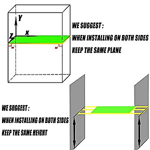 HDAIUCOV Tension Shelf, Expandable Shelf, Adjustable Shelves for Closet/Camper 11.81"-15.75"