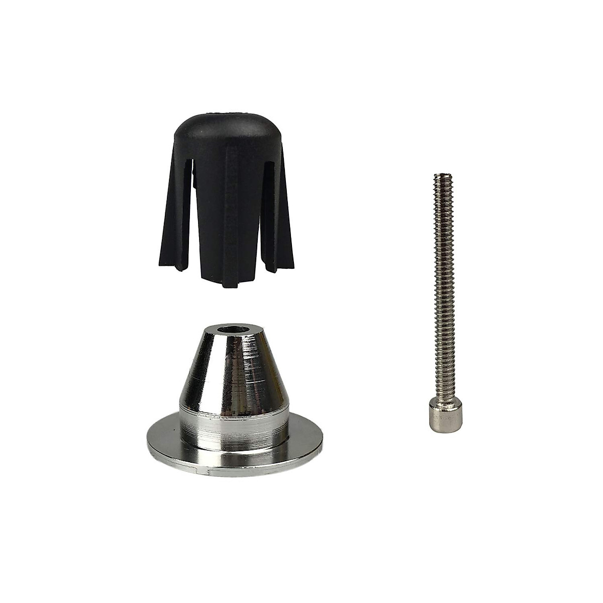 PLATT Bicycle Bar End Plugs Aluminum Bike Handlebar Cap for Road Bike Mountain Bike BMX (One Pair)