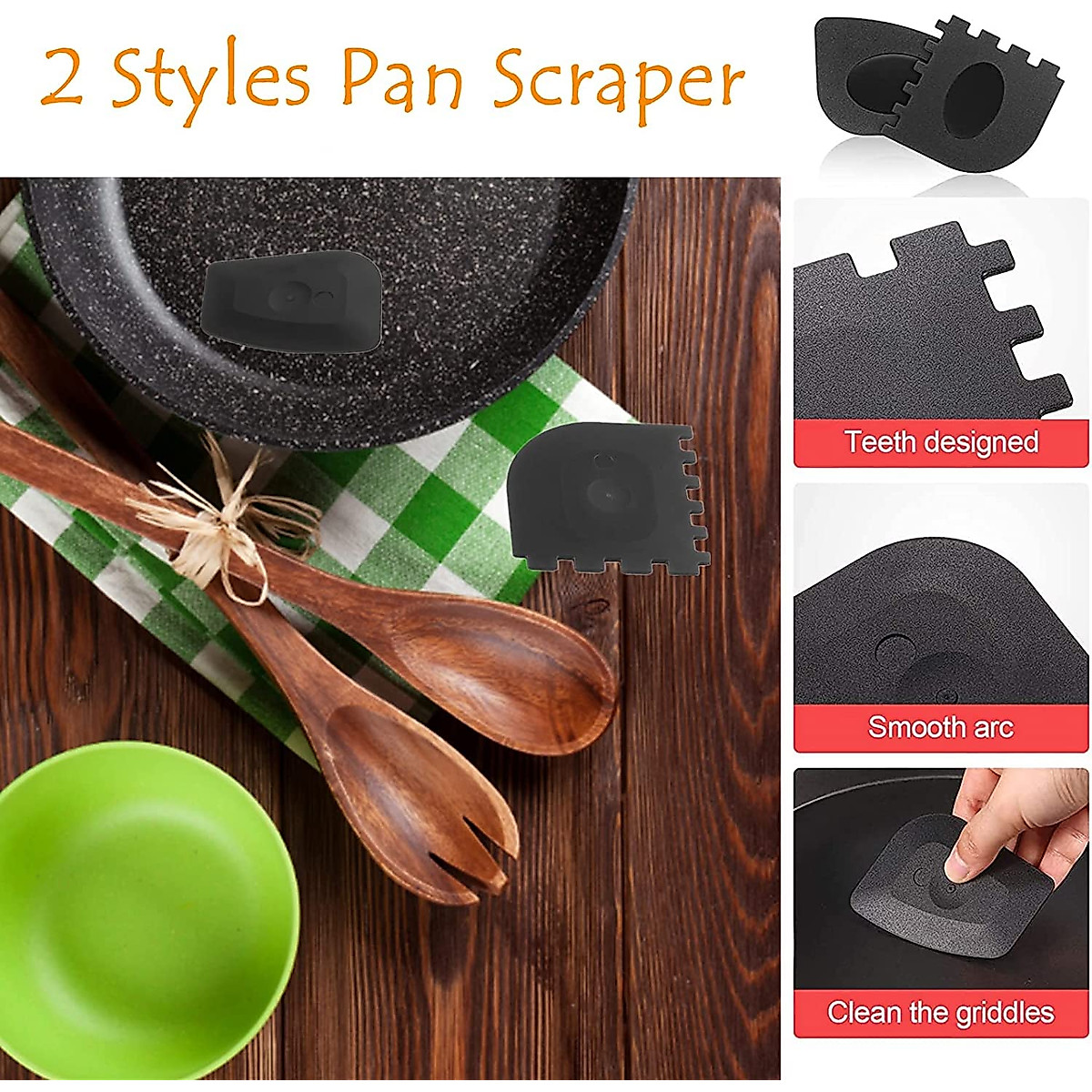 Silicone Hot Handle Holder,6PCS Pan Handle Sleeve Pot Holders Cover Green, Non Slip Rubber Pot Holders for Kitchen Heat Resistant, Handles Grip Covers for Cast Iron Skillets Frying Pans Casserole