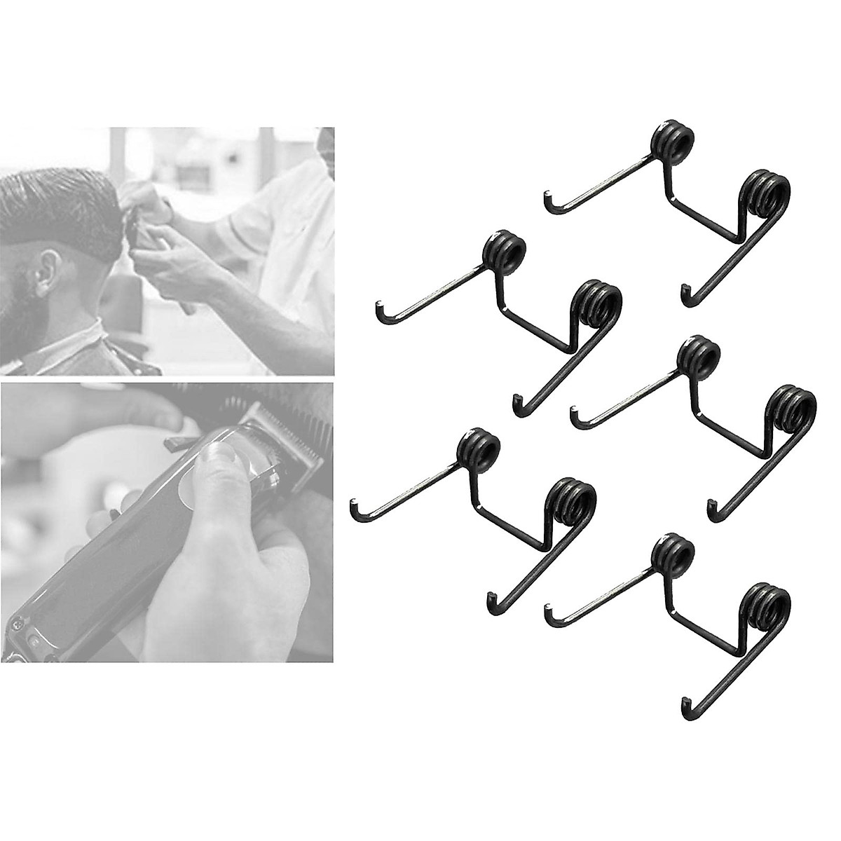 AMLESO 5 Pieces Hair Replacement Spring for 8148 8591 Coldless Clip Parts