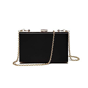 SUKUTU Clutch Purses for Women Clear Purses Women's Evening Handbags Clear Acrylic Bag Crossbody Shoulder Handbag