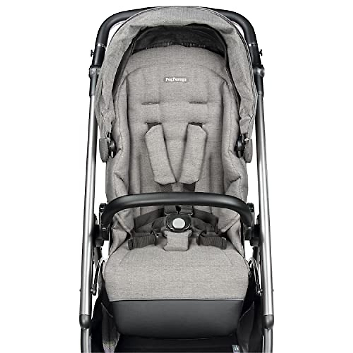 Peg Perego Veloce - Compact Full Featured Lightweight Stroller - Compatible with All Primo Viaggio 4-35 Infant Car Seats - Made in Italy - City Grey (Grey)