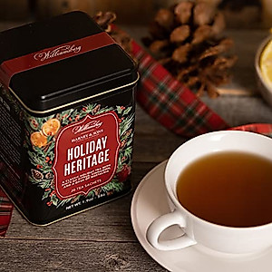 Harney & Sons Holiday Heritage Colonial Williamsburg Blend | Black Tea with Warm Apple, Cinnamon, and Orange Peel